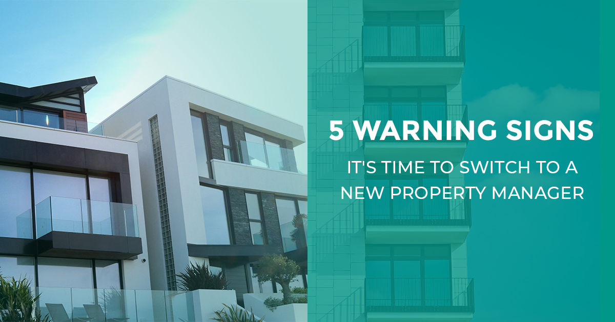 Its time to switch to a new property manager | Thank You Real Estate